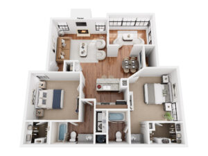 Floor Plans | Courtney Park | Apartments in Fort Collins, CO